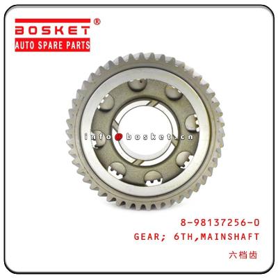 China Isuzu FVR Main Shaft Sixth Gear 8981372560 8-98137256-0 3kg Transmission Part for sale