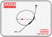 China ISUZU 10PE1 CXZ Control Cable Assembly 1625007300 1-62500730-0 0.48kg for sale