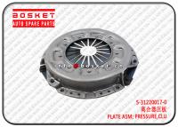 China Pressure Clutch Plate Assembly for ISUZU NKR55 4JB1 5312200220 5312200170 6.9kg for sale