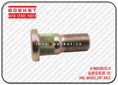 China ISUZU NKR NPR Front Axle Wheel Pin 8980285320 8-98028532-0 0.12kg Truck Chassis Parts for sale
