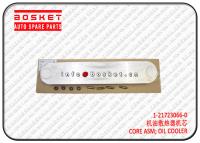 China Oil Cooler Core Assembly 1217230660 1-21723066-0 for Isuzu 6HK1 Engine for sale