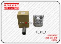 China Isuzu FVZ34 6HK1 Engine Piston 1121119760 1-12111976-0 Metal 6 Pcs Set for sale