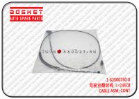 China Isuzu CXZ Control Cable Assembly 1625007300 1-62500730-0 for 10PE1 Engine for sale