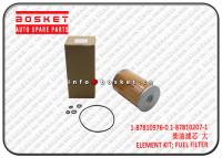 China ISUZU CXZ81 10PE1 Fuel Filter Element Kit 1878109760 1878102071 1-87810976-0 for sale