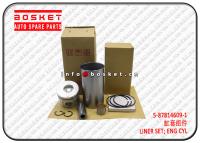 China ISUZU 4JG1 Engine Cylinder Liner Set 5878146091 5-87814609-1 1.86kg for sale