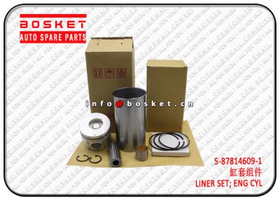 China ISUZU 4JG1 Engine Cylinder Liner Set 5878146091 5-87814609-1 1.86kg for sale