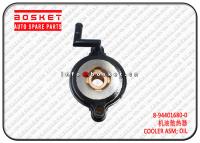 China Isuzu NKR55 4JB1 Oil Cooler Assembly 8944016800 8-94401680-0 1.26kg for sale