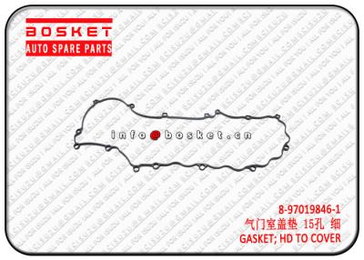 China Isuzu NPR66 4HF1 Engine Head to Cover Gasket 8970198461 8-97019846-1 0.06kg for sale