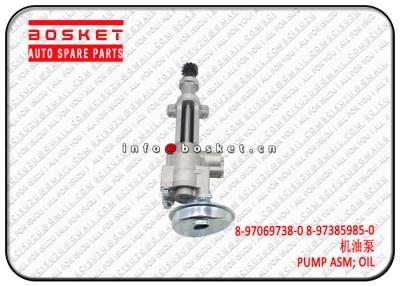China Isuzu Engine Oil Pump Assembly 8970697380 8973859850 for TFR55 4JB1 4JA1 4JG2 1.8kg for sale