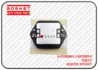 China Isuzu NPR Heater Duct Resistor 8-97358389-0 1-83519093-0 8973583890 1835190930 for sale
