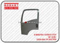 China Isuzu VC46 FVR Front Door Assembly Without Trim 8-98060798-1 6100010-CYZ14 25kg for sale
