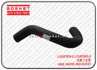 China Isuzu FRR33 6HH1 Rad Outlet Water Hose 1214376760 1214376010 0.34kg for sale