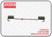 China Isuzu Brake Shoe Return Spring NPR59 4BD1 5095831180 5-09583118-0 OEM Quality for sale