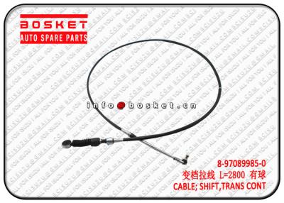 China Isuzu NHR98 J116 Transmission Control Shift Cable 8970899850 8-97089985-0 for sale
