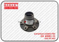 China Front Axle Hub Truck Chassis Parts for Isuzu 4HK1 NPR 8971074140 3103031P301 14kg for sale