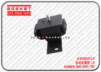 China Isuzu 4HG1 NPR Front Engine Foot Rubber 8972016710 8-97201671-0 2kg for sale