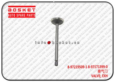 China Isuzu 4HF1 Engine Exhaust Valve 8-97219509-1 8972195091 for NPR66 for sale