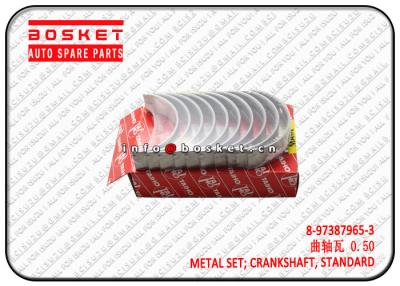 China Isuzu 4JB1 NHR NKR Standard Crankshaft Metal Set 8973879653 8-97387965-3 for sale