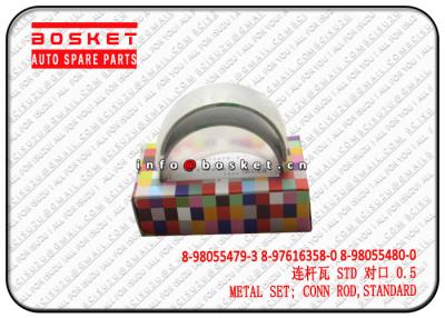 China Isuzu 4HK1 6HK1 Standard Connecting Rod Metal Set 8980554793 8976163580 8-98055479-3 for sale