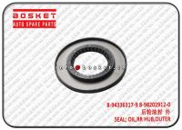 China Isuzu 700P NPR 4HK1 Outer Rear Hub Oil Seal 8943363179 8982029120 for sale