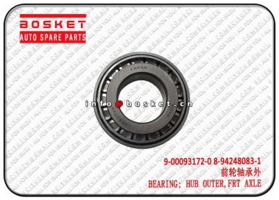 China Front Axle Hub Outer Bearing for Isuzu NKR55 4JB1 9000931720 8942480831 0.45kg for sale