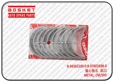 China Isuzu 6HE1 Engine Metal Camshaft 8943631000 8976026980 8-94363100-0 8-97602698-0 for sale