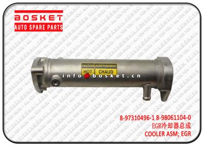 China ISUZU NPR 2.4 KG EGR Cooler Assembly 8973104961 8980611040 4HK1 Engine Exhaust Gas Recirculation for sale