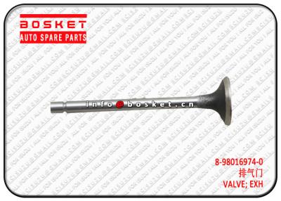 China Isuzu Exhaust Valve 8980169740 8-98016974-0 for 4JJ1 4JK1 NKR NPR Engine for sale