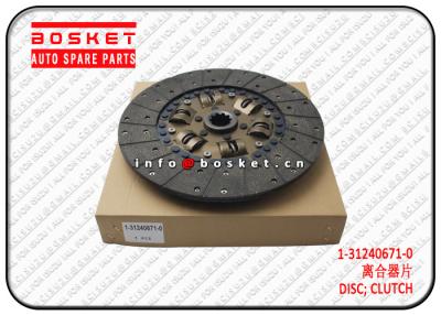 China ISUZU FTR113 6BD1 Clutch Disc 1312406710 1312409010 1-31240671-0 1-31240901-0 for sale