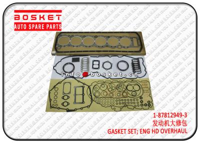 China Isuzu 6WG1 XE Engine Head Overhaul Gasket Set 1878129493 2.2kg for sale