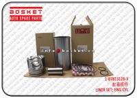 China ISUZU 6UZ1 LV Engine Cylinder Liner Set 1878131263 1-87813126-3 4.45kg for sale