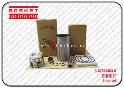 China 5878144040 Liner Set 4JJ1 TFS Isuzu Engine Parts 1.82kg for sale