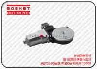 China ISUZU VC46 4HG1 Front Door Power Window Regulator Motor 8980584300 8-98058430-0 for sale