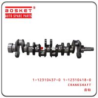 China Forged Steel Crankshaft 1123104370 1123104180 for ISUZU FSR113 6BD1 Engine 54.5kg for sale