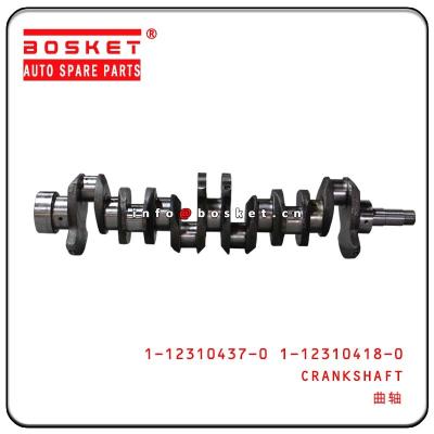 China Forged Steel Crankshaft 1123104370 1123104180 for ISUZU FSR113 6BD1 Engine 54.5kg for sale
