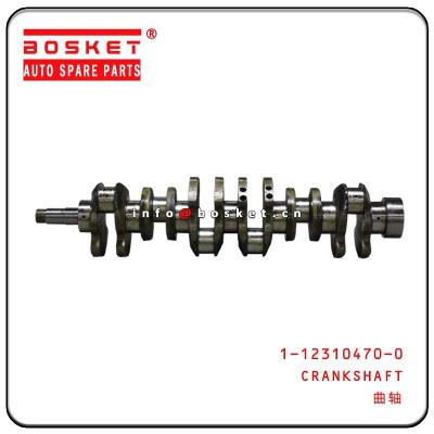 China Isuzu FVR 6BG1 Forged Steel Crankshaft 1-12310470-0 1123104700 56kg for sale