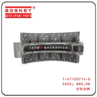 China ISUZU QINGLING FVR34 VC46 Rear Brake Shoe RH 1-47120714-0 1471207140 for sale