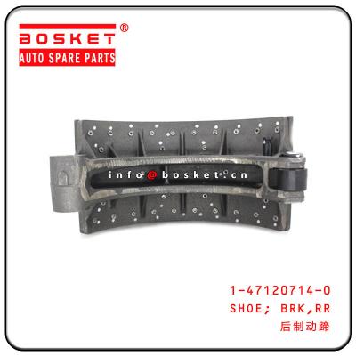 China ISUZU QINGLING FVR34 VC46 Rear Brake Shoe RH 1-47120714-0 1471207140 for sale