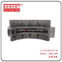 China ISUZU QINGLING FVR33 VC46 Rear Brake Shoe LH 1-47120715-0 1471207150 12kg for sale