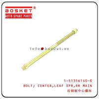 China Isuzu FVR34 6HK1 Rear Main Leaf Spring Center Bolt 1-51356140-0 1513561400 for sale