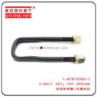 China ISUZU CX Front Spring U Bolt Set 1-87870380-1 1878703801 Truck Chassis Parts 1.95kg for sale