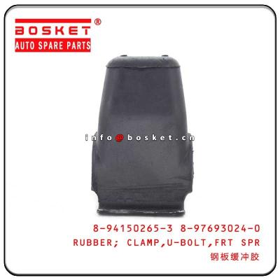China ISUZU NKR55 4JB1 Front Spring U Bolt Clamp Rubber 8941502653 8976930240 for sale