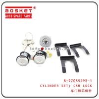 China ISUZU NKR55 4JB1 Car Lock Cylinder Set 8-97035293-1 8970352931 0.27kg for sale