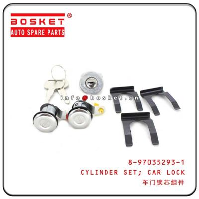 China ISUZU NKR55 4JB1 Car Lock Cylinder Set 8-97035293-1 8970352931 0.27kg for sale