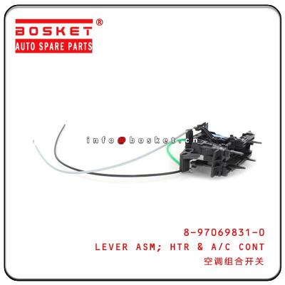 China ISUZU NKR55 4JB1 Heater Air Conditioner Control Lever Assembly 8970698310 for sale