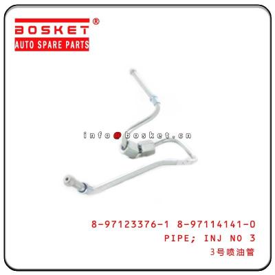 China Isuzu XD NO3 Injection Pipe 8971233761 8971141410 0.15kg Engine Parts for sale