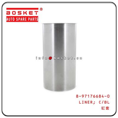 China Isuzu Cylinder Block Liner 4JB1 NKR55 Engine Parts 8-97176684-0 8971766840 for sale