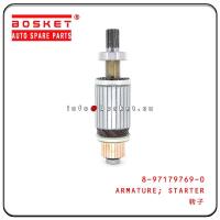 China Isuzu NKNPVK Starter Armature 8-97179769-0 8971797690 1.45kg for sale