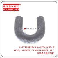 China ISUZU NPR75 4HK1 Turbocharger Out Rubber Hose 8972099500 8970416370 for sale