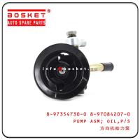 China Power Steering Oil Pump Assembly 8973547300 8970842070 for ISUZU NHNKNP 4JB1TC 2.14kg for sale